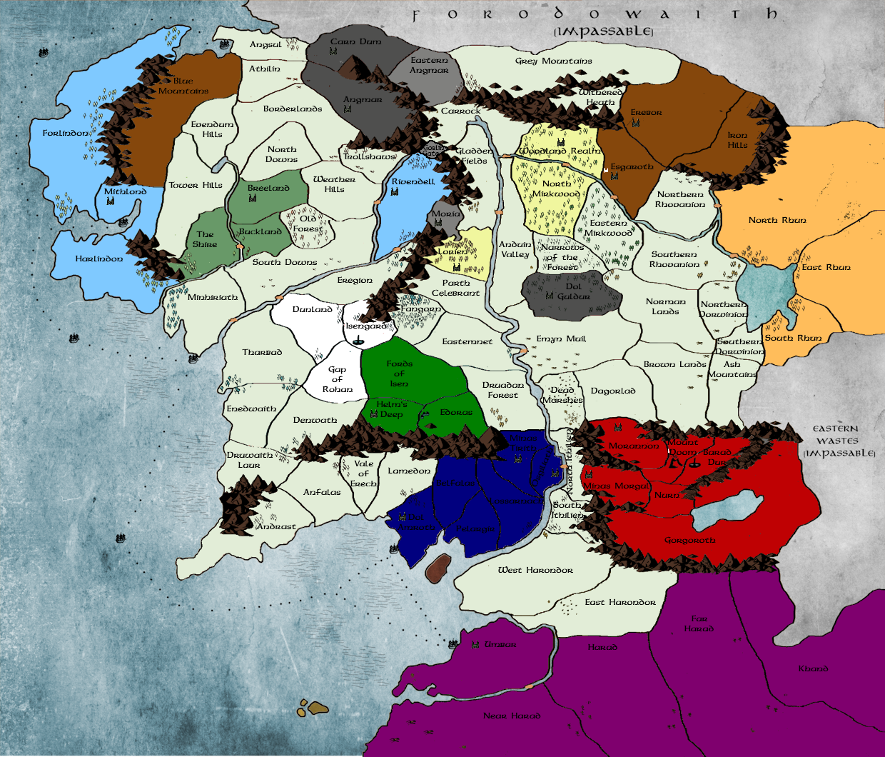 Campaign Map - thebattlinbarrow